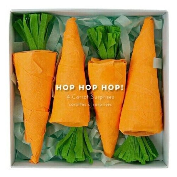 Meri Meri | Holiday | Nib Set 4 Meri Meri Easter Carrot Surprises ...